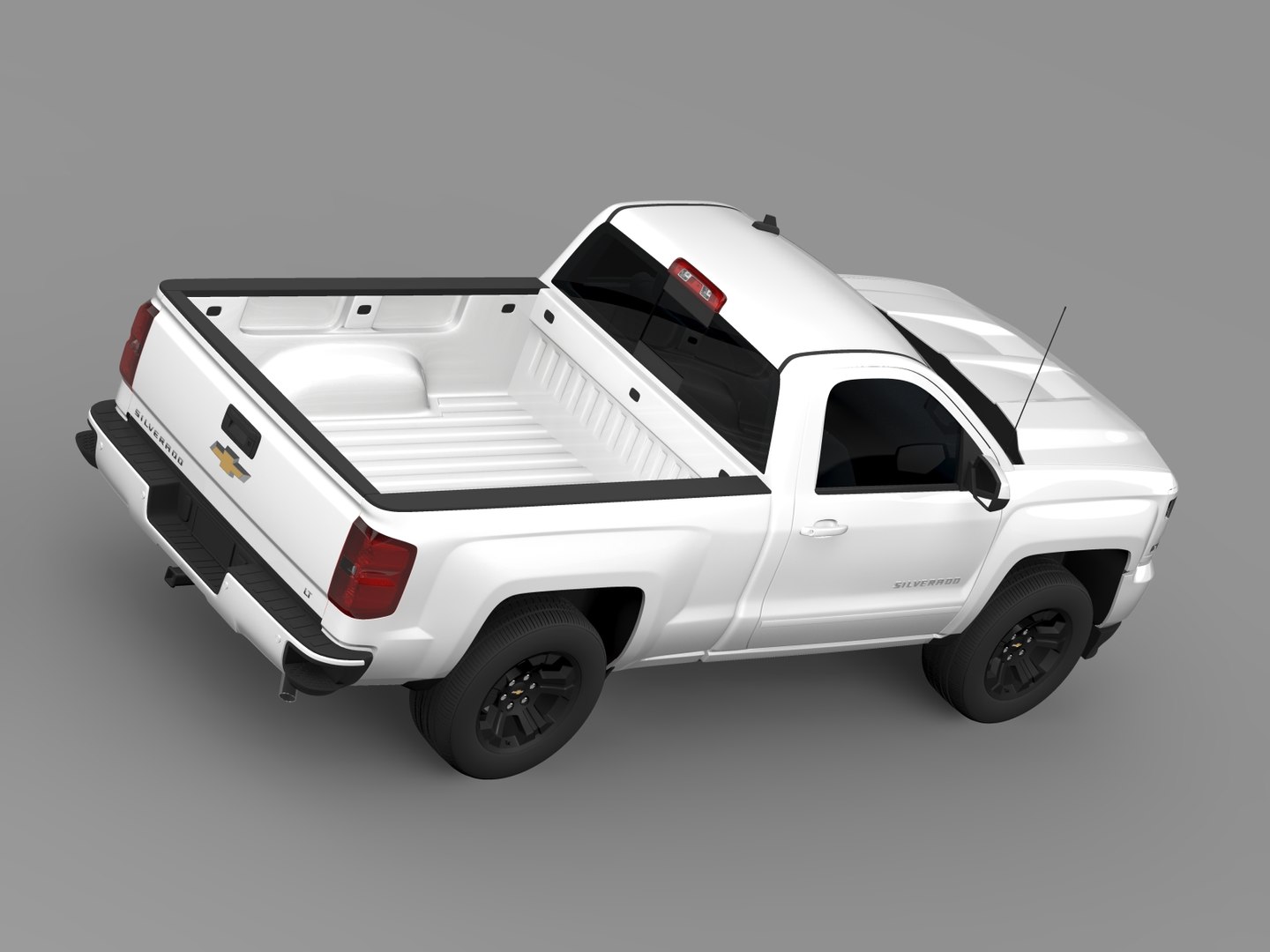 Chevrolet Silverado Lt Z71 3d Model