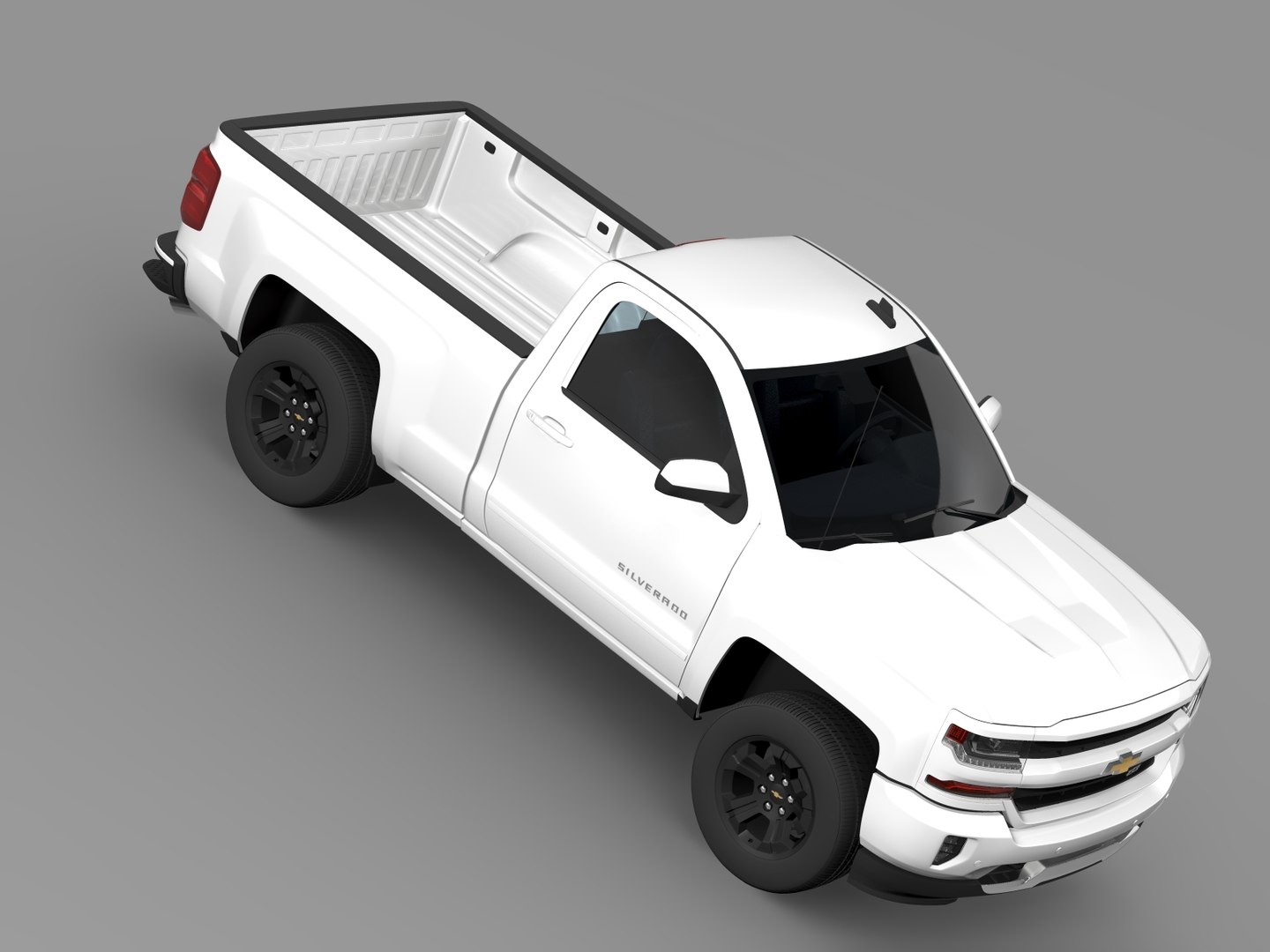 Chevrolet Silverado Lt Z71 3d Model
