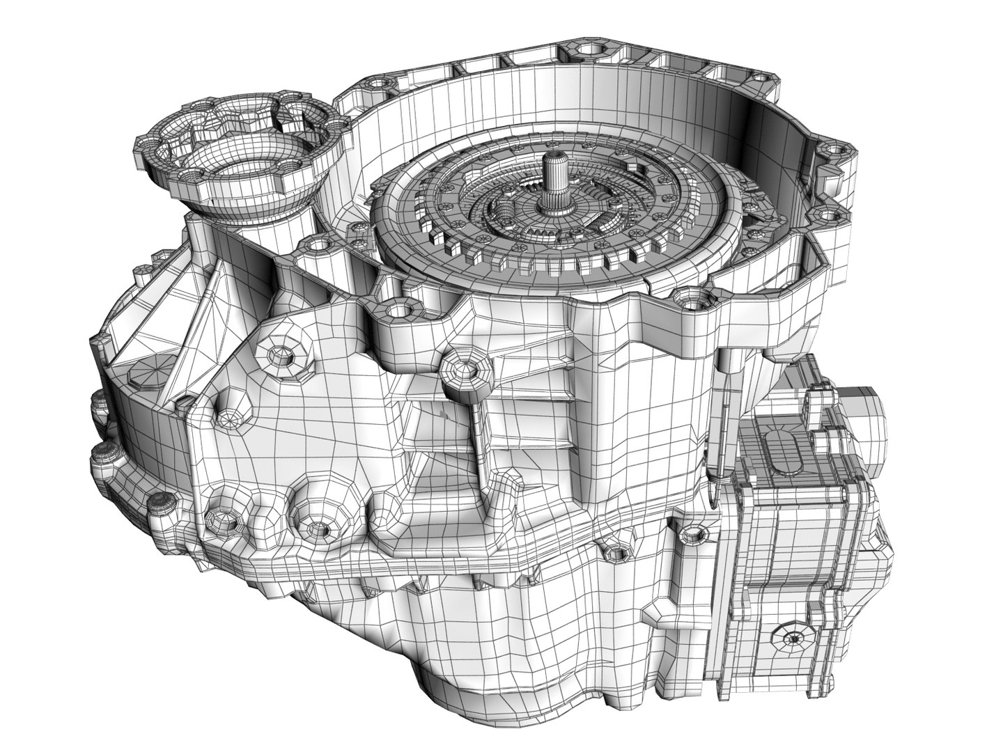 3d Model Engine Volkswagen New Magotan
