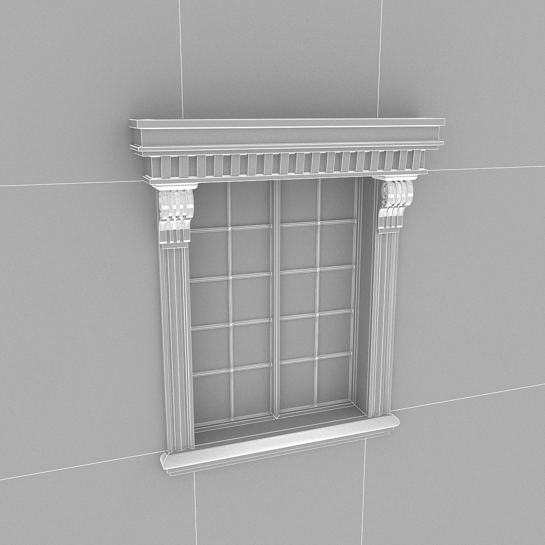 Window Frame 3D Model - TurboSquid 1446269