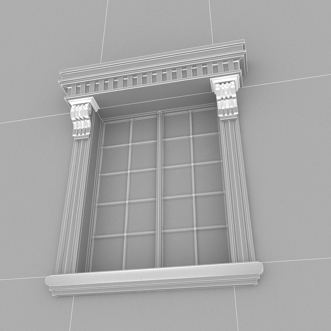 Window Frame 3D Model - TurboSquid 1446269
