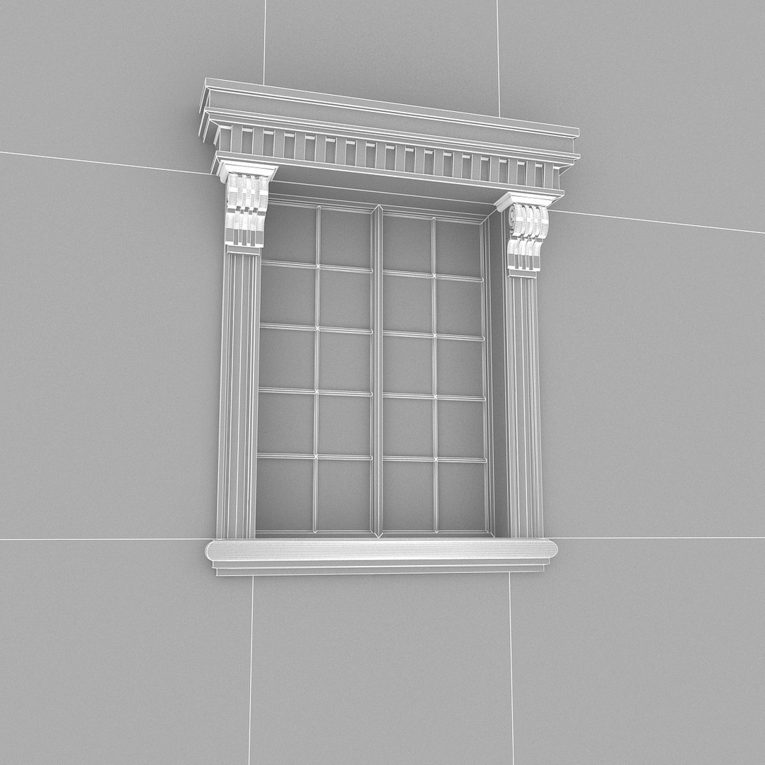 Window Frame 3D Model - TurboSquid 1446269