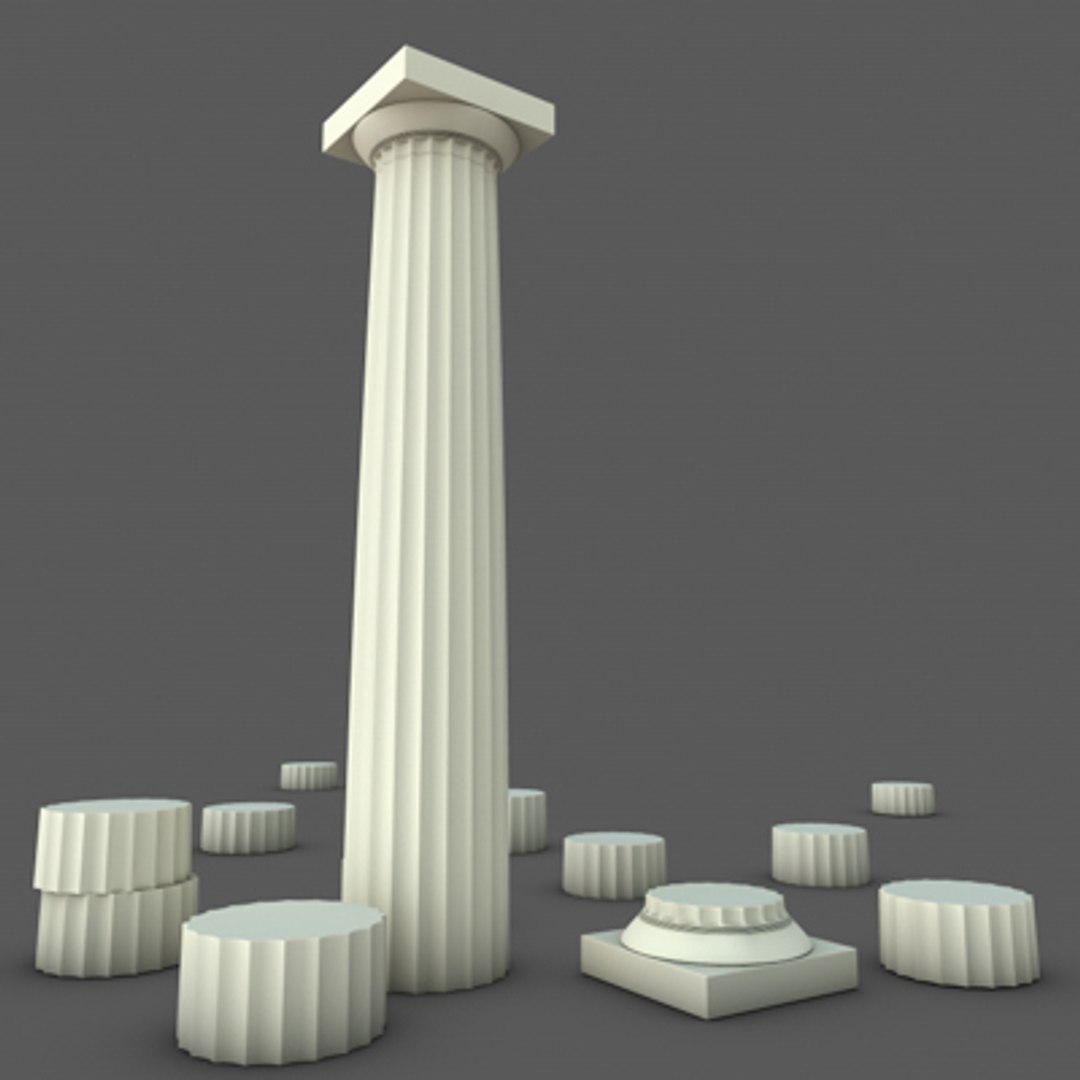 Maya Doric Column Parthenon