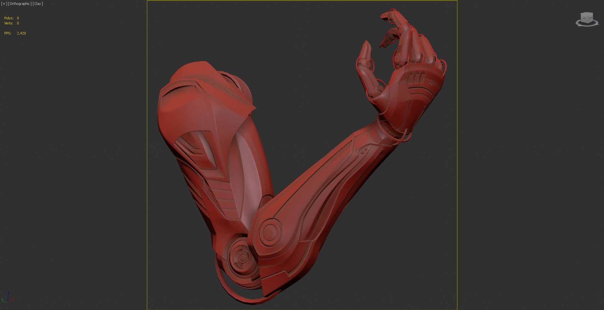 ROBOT MECH ARM - RIGGED 3D Model - TurboSquid 1860263