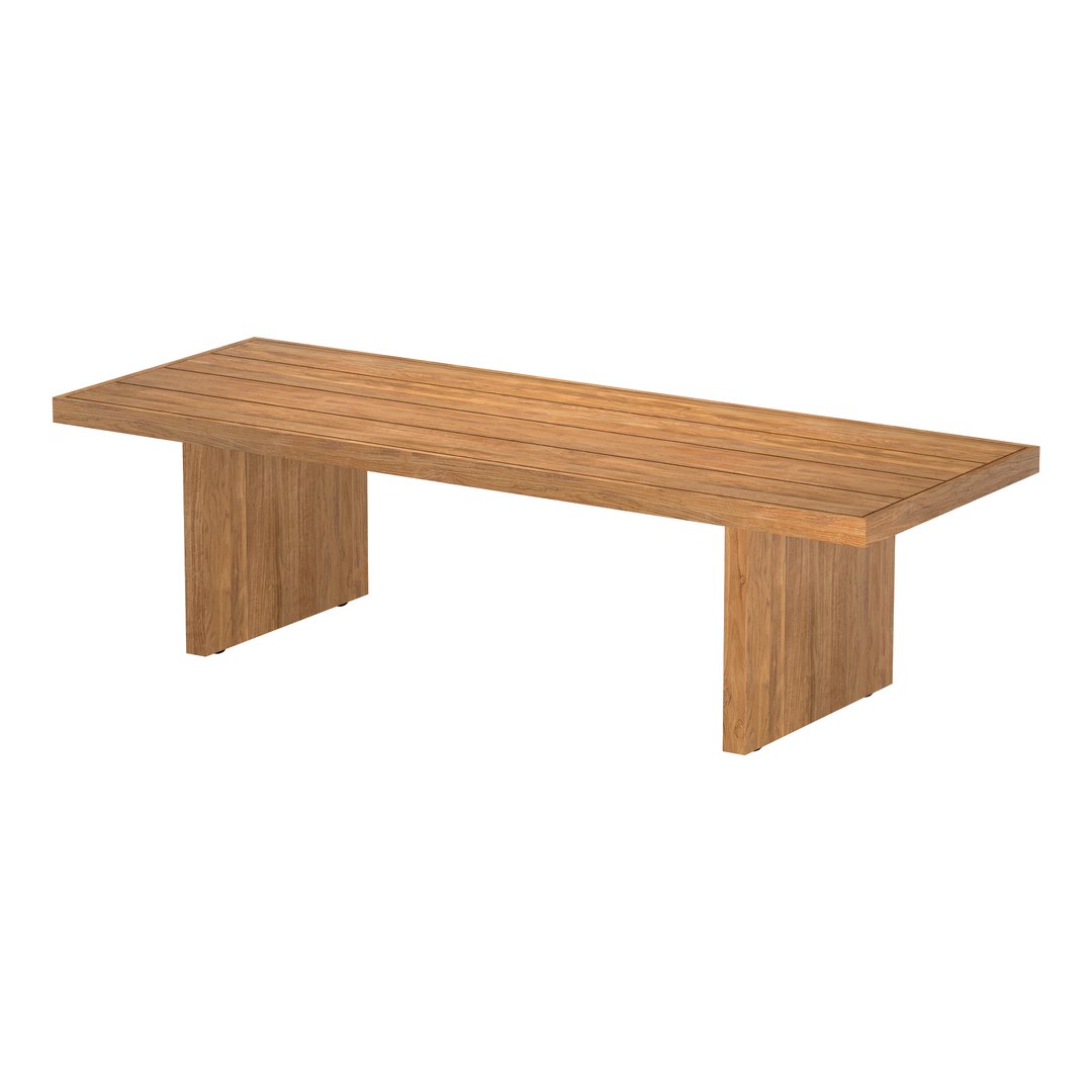 CAPE TOWN TEAK RECTANGULAR DINING TABLE 3D Model - TurboSquid 2056314