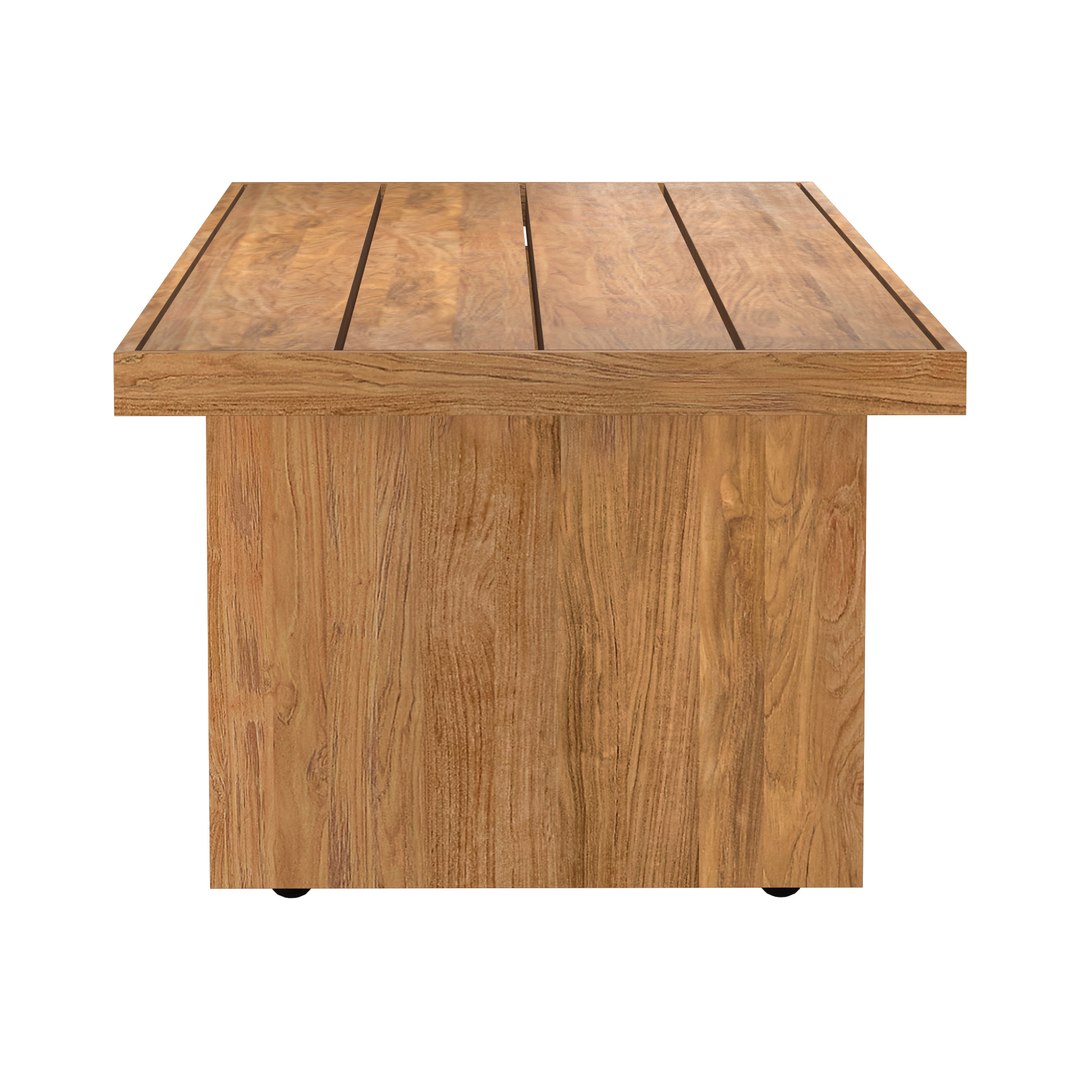 CAPE TOWN TEAK RECTANGULAR DINING TABLE 3D model - TurboSquid 2056314