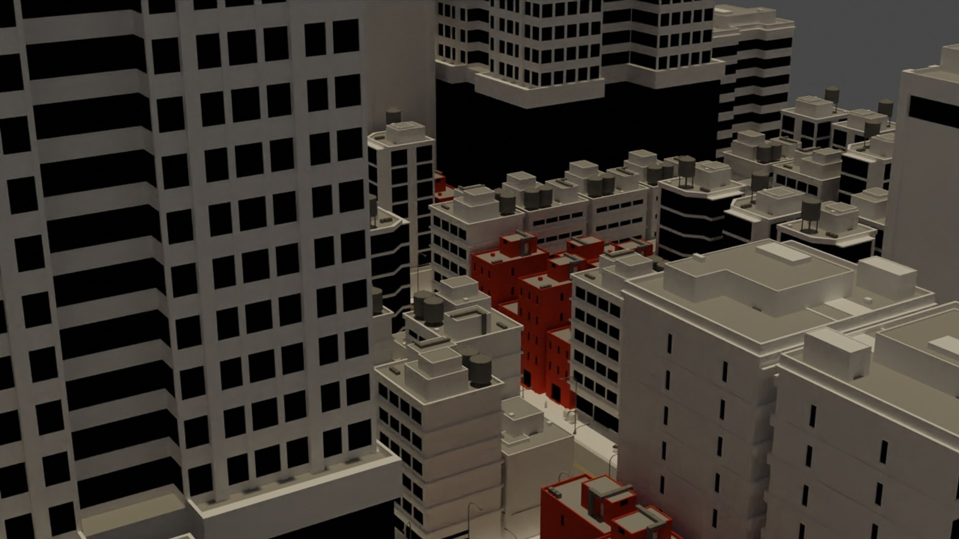 City Environment 3D Model - TurboSquid 1601576