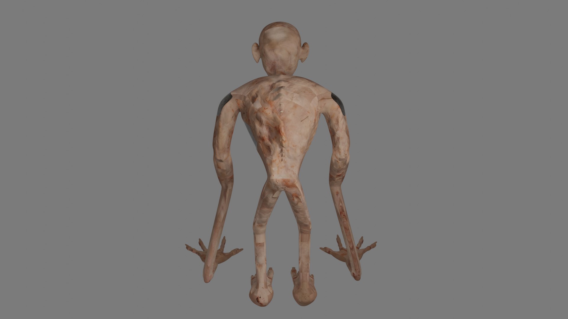 Humanoid Semicyborg Mutant Monster 3D - TurboSquid 2261730