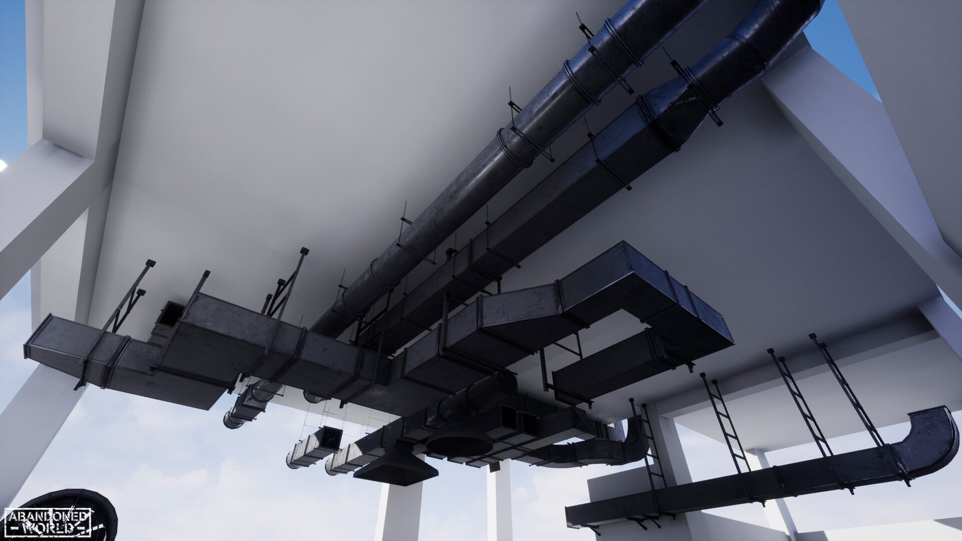 Modular Ventilation Pack For UE4 And Unity 3D Model - TurboSquid 1860179