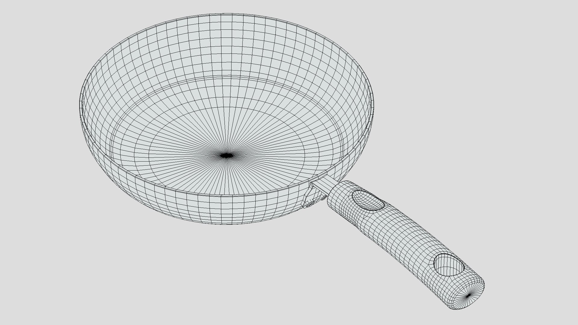 8 Inch Frypan Low Poly PBR 3D model - TurboSquid 2156953