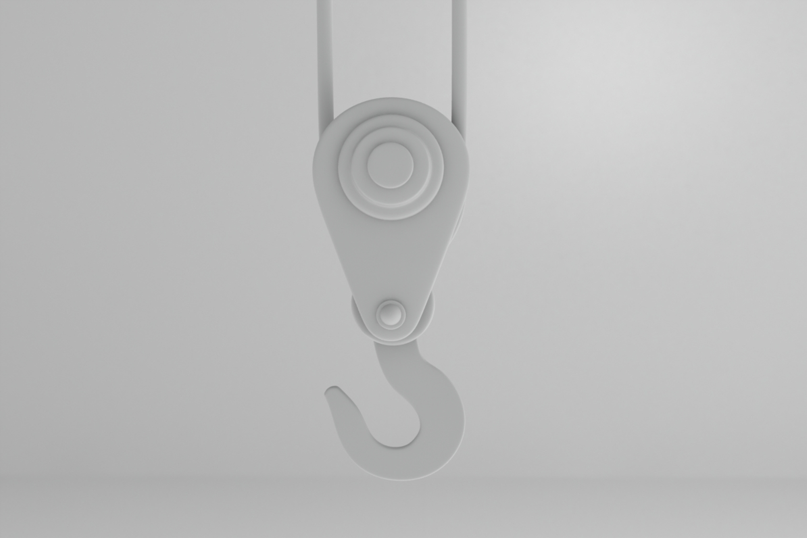 3d Crane Hook Model