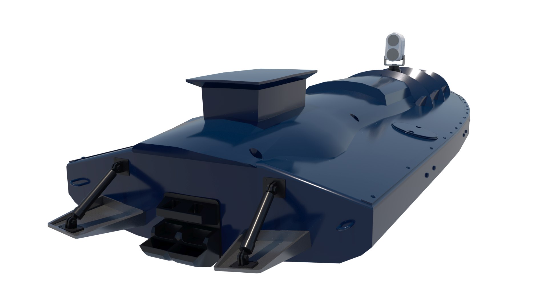 Unmanned Surface Vehicle USV 3D Model - TurboSquid 2266412