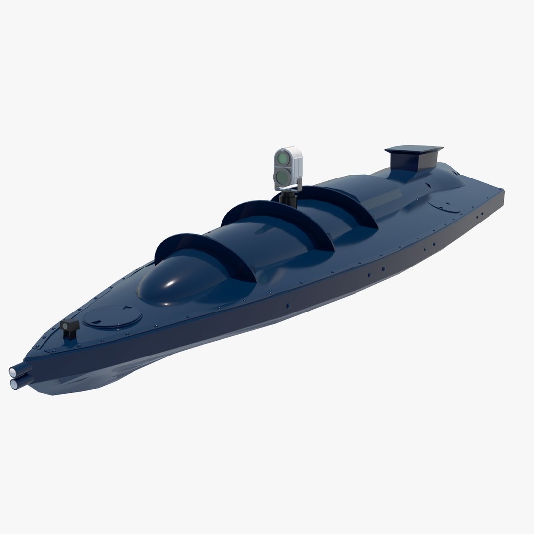 Unmanned Surface Vehicle USV 3D Model - TurboSquid 2266412