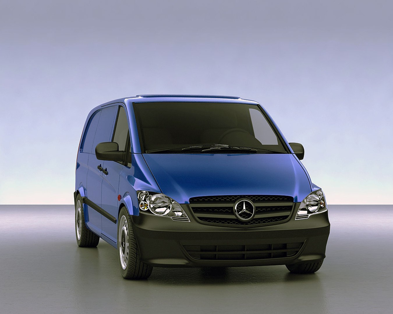 3d Model Mercedes Vito Van