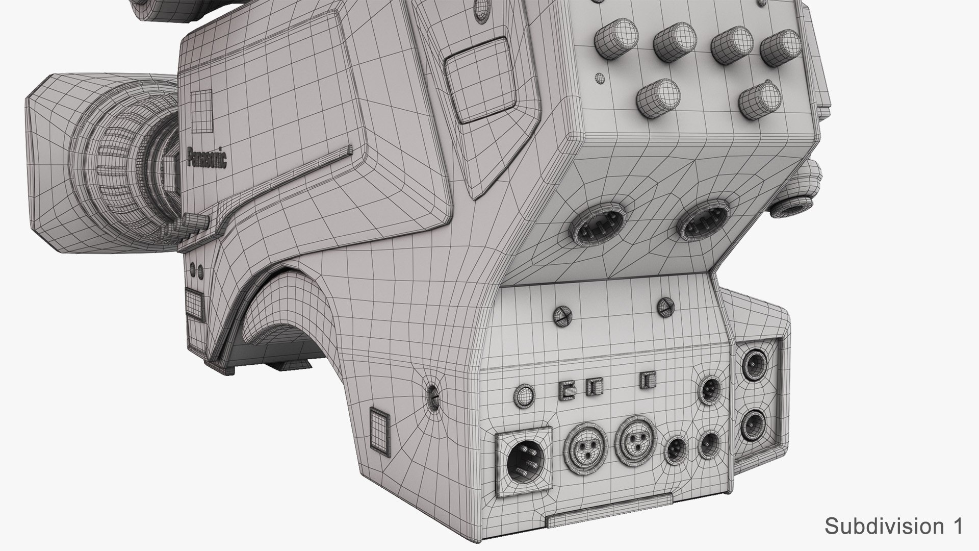3D Video Camera Panasonic - TurboSquid 2106115