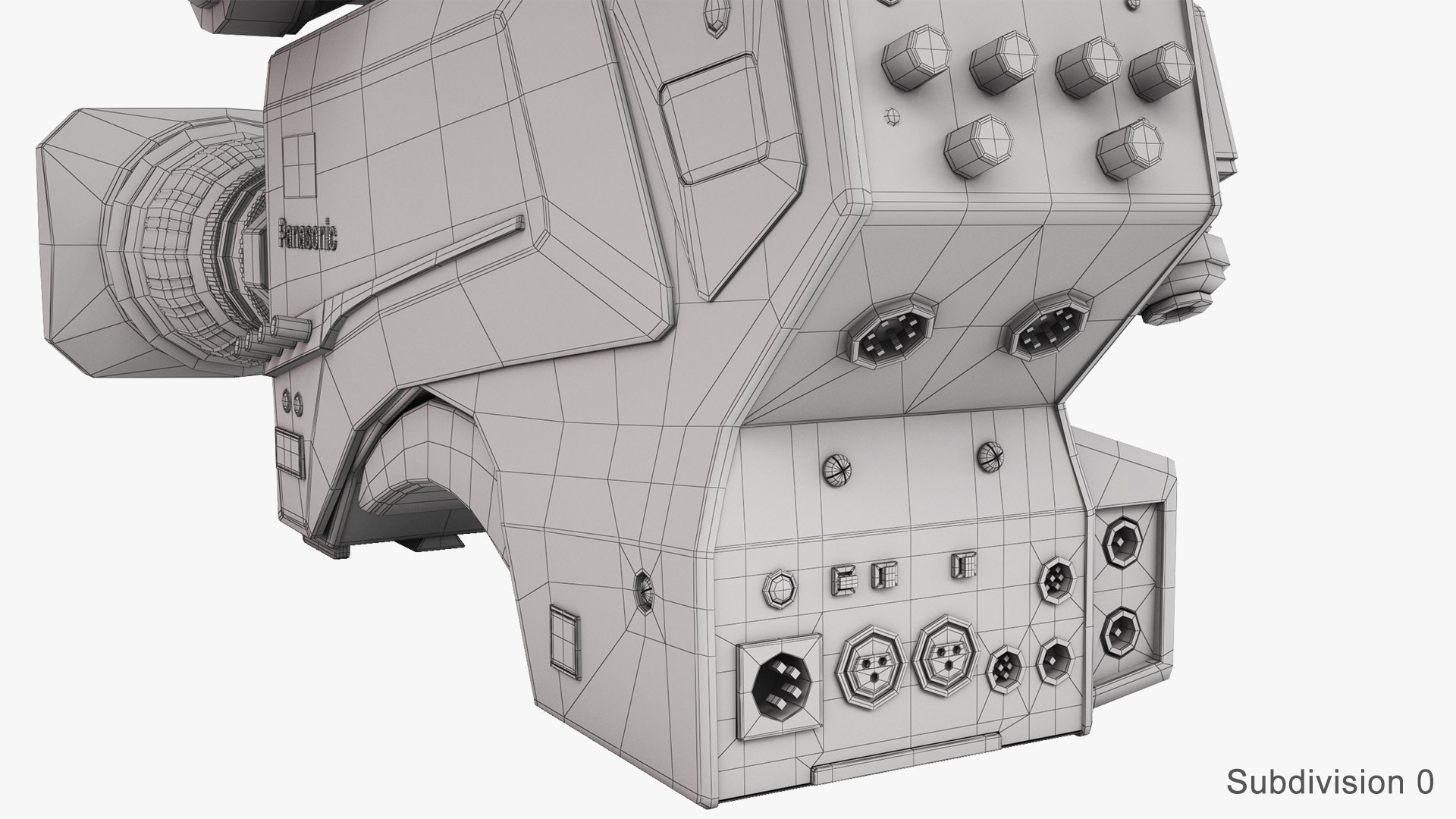 3D Video Camera Panasonic - TurboSquid 2106115