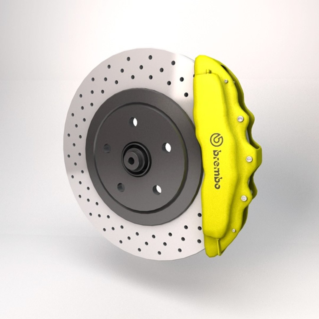 3d Car Disc Brake