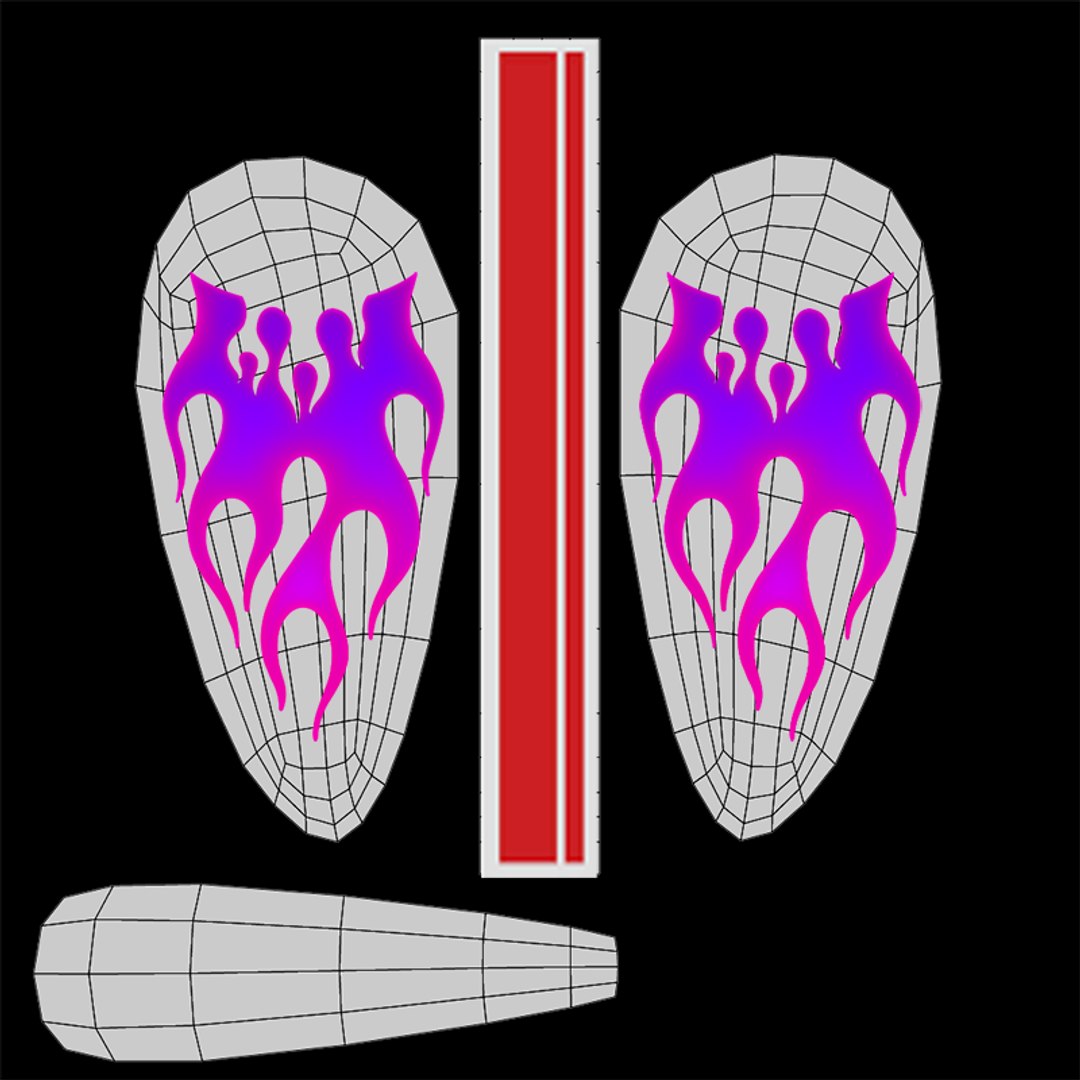 Purple Flash 3D - TurboSquid 1949524