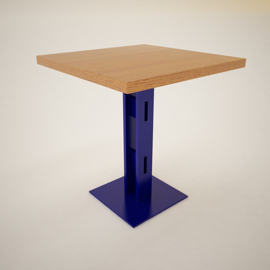 3d Model Bar Tables