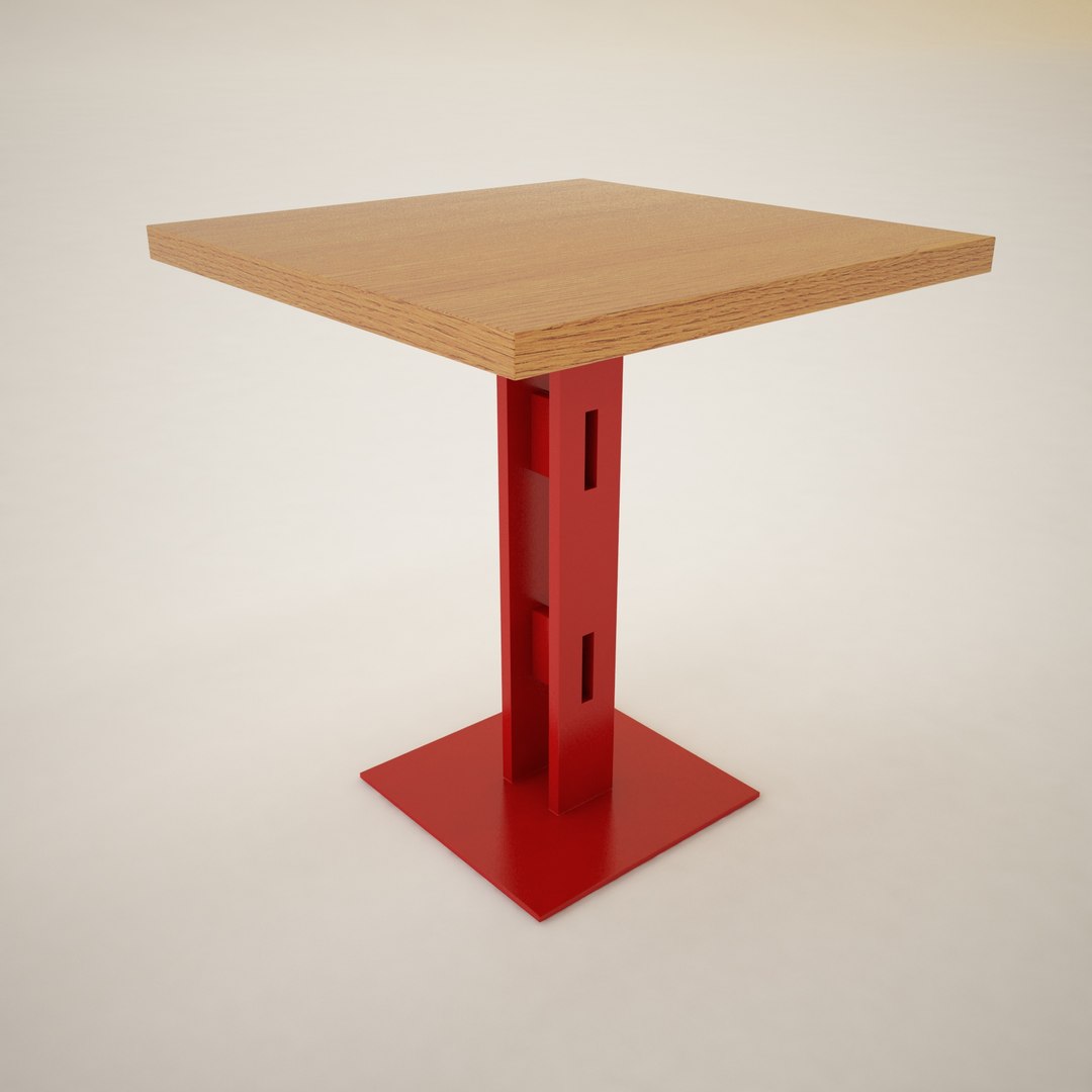 3d Model Bar Tables