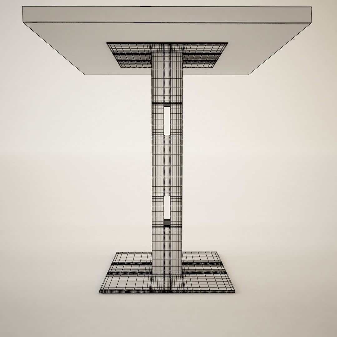3d Model Bar Tables