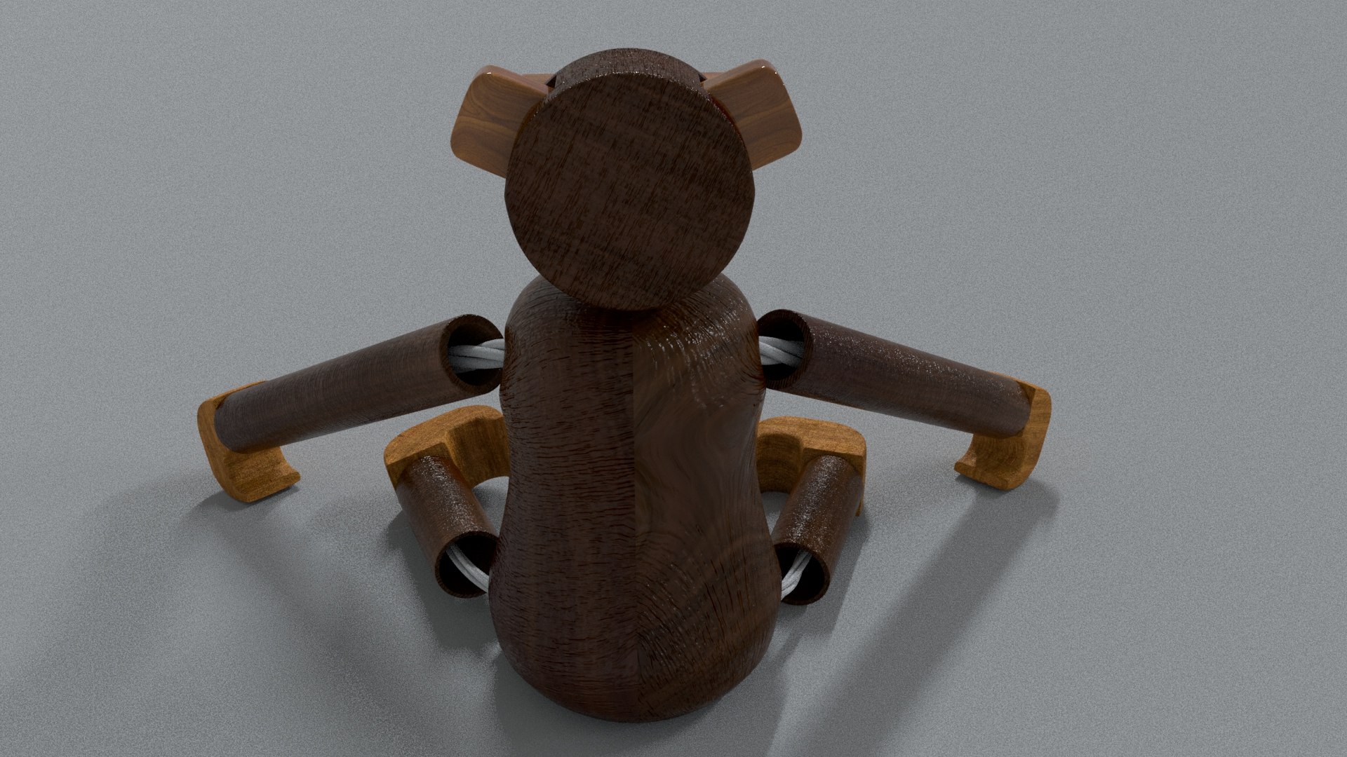 Laos Wood Monkey 3D Model - TurboSquid 2204015