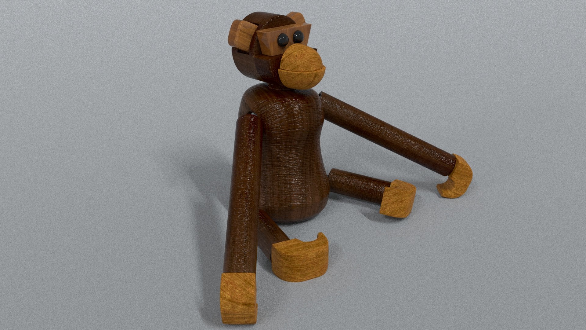 Laos Wood Monkey 3D Model - TurboSquid 2204015