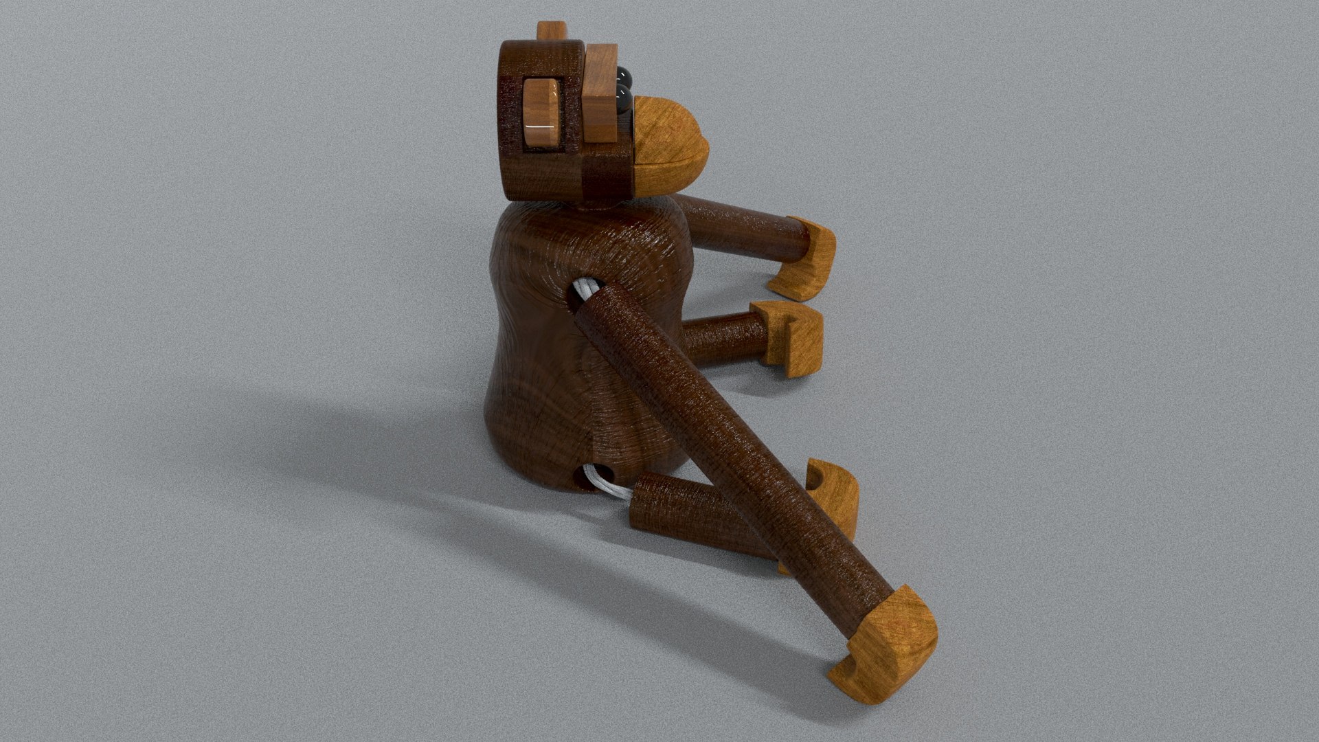 Laos Wood Monkey 3D Model - TurboSquid 2204015