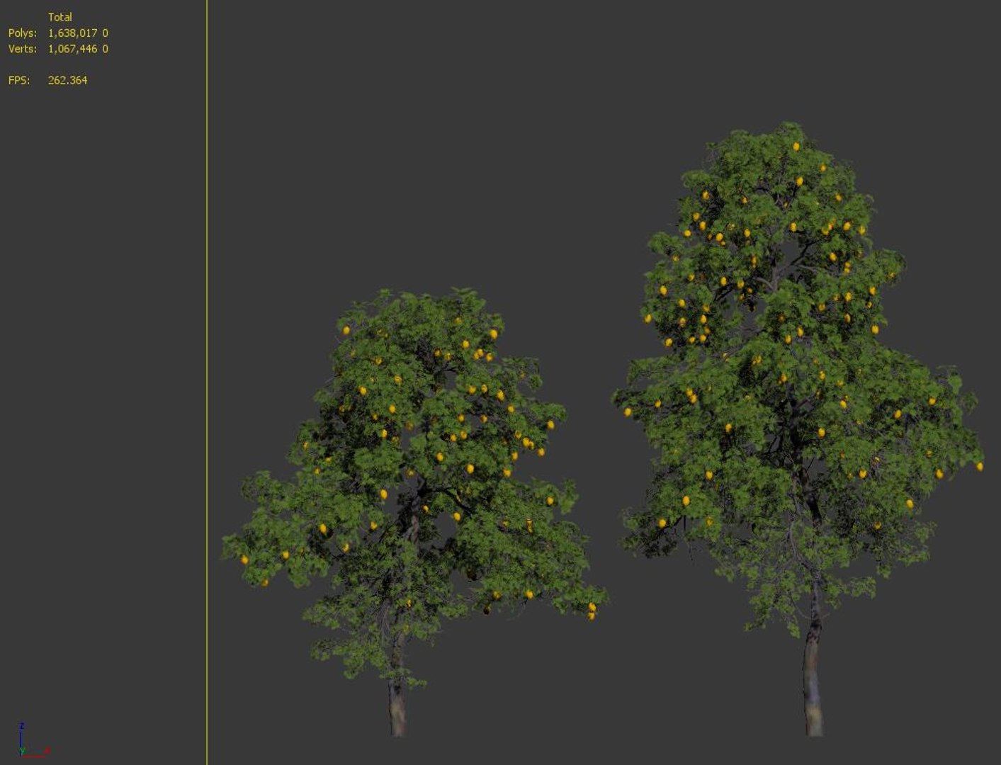 3D Lemon Tree - TurboSquid 2044061