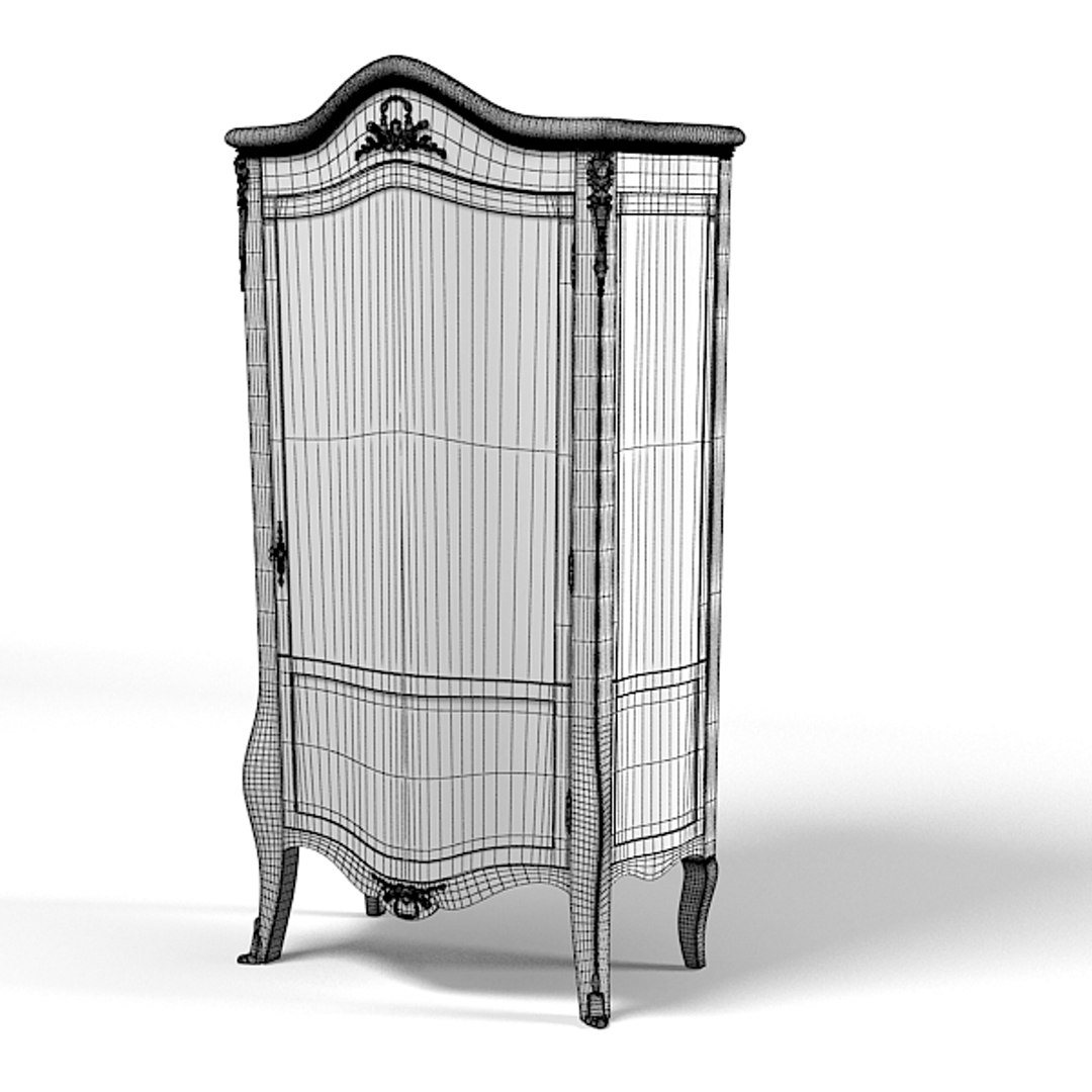 3d Model Classic Rococo Baroque