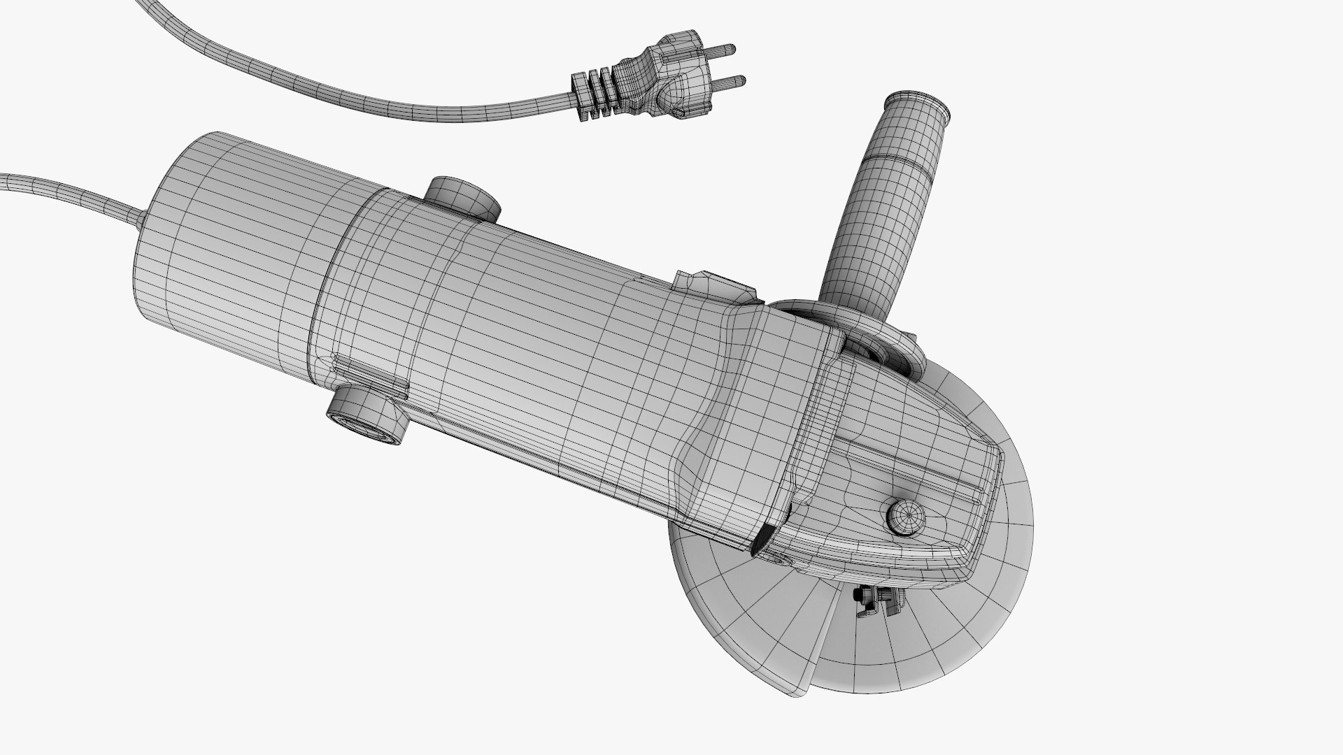 Angle Grinder 3D Model - TurboSquid 1410355