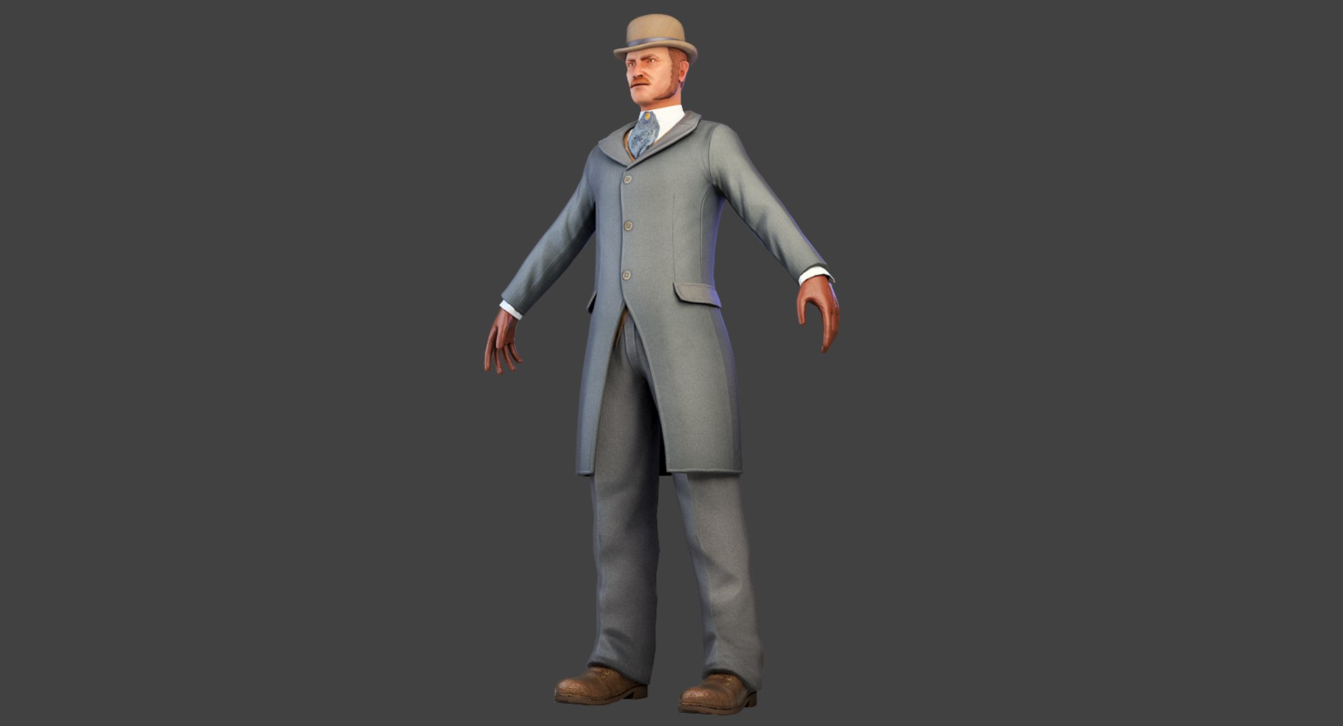 3d Max Gentleman Coat