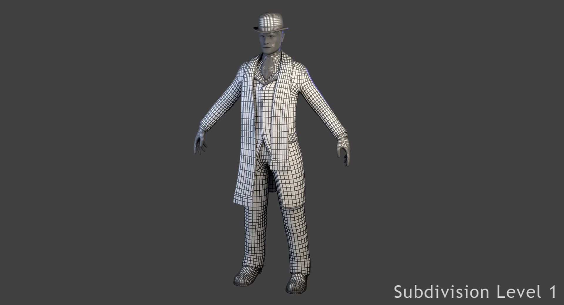 3d Max Gentleman Coat
