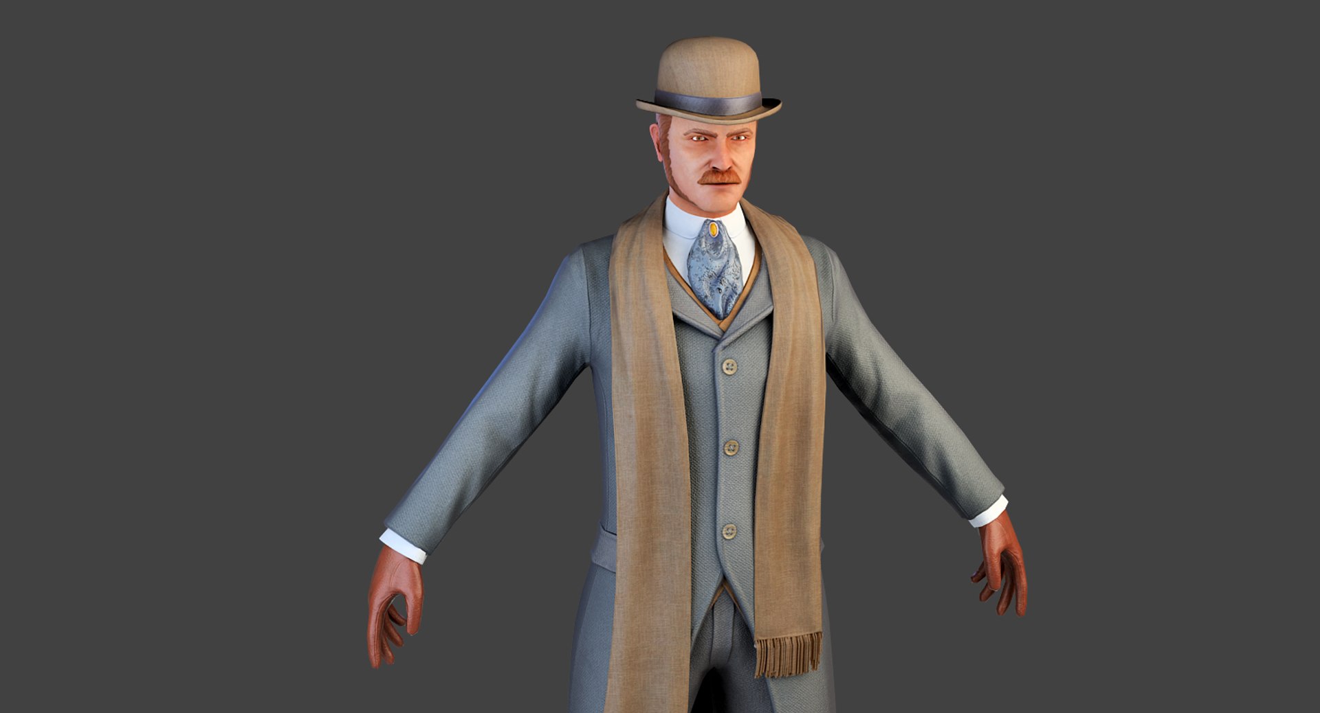 3d Max Gentleman Coat