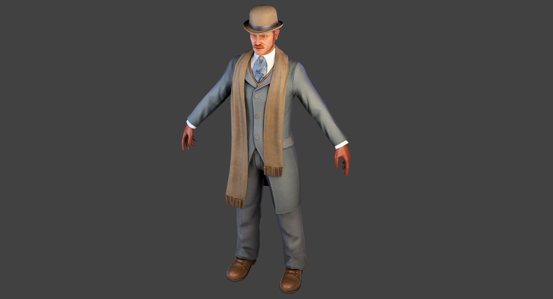 3d Max Gentleman Coat