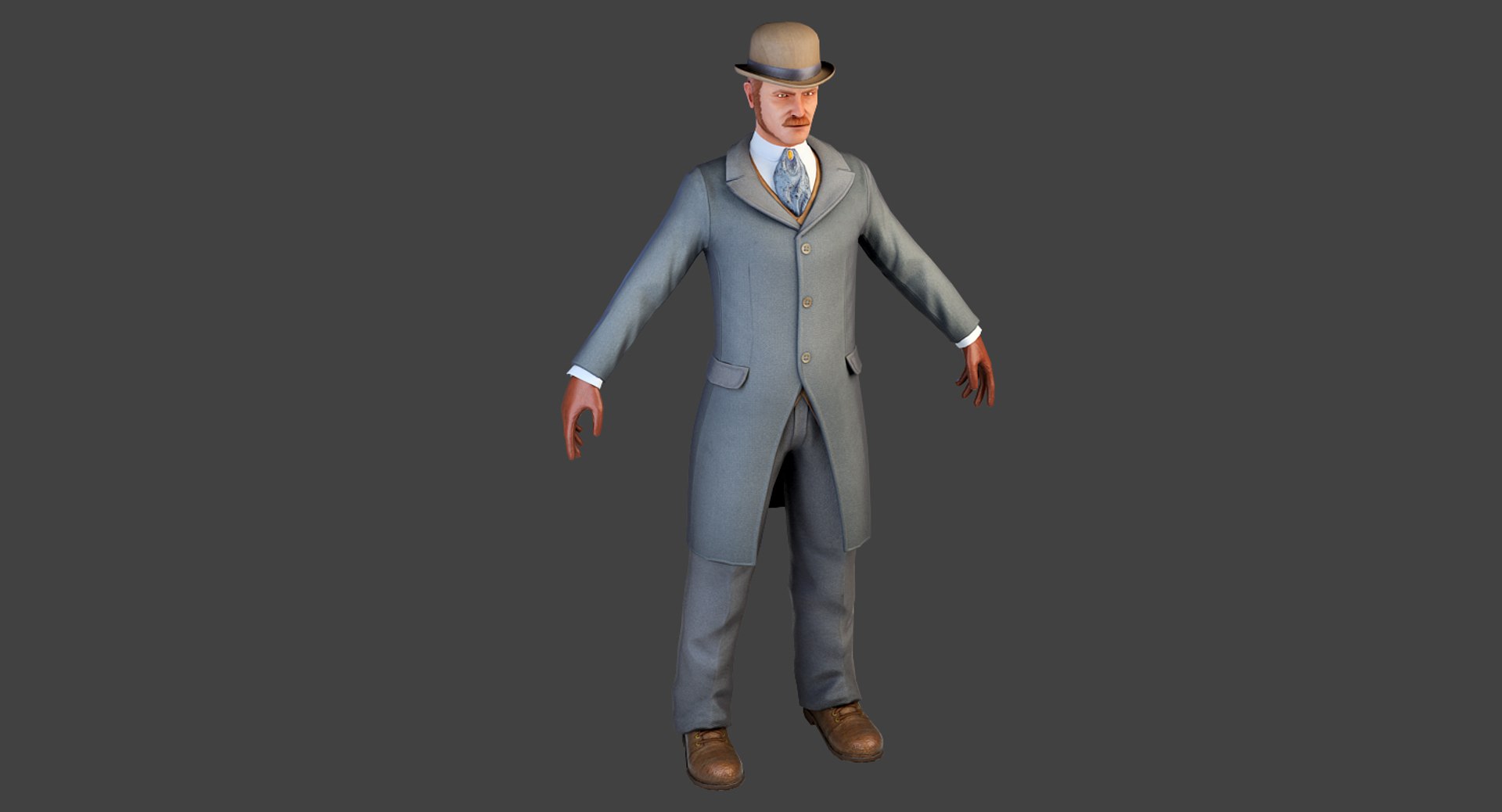 3d Max Gentleman Coat