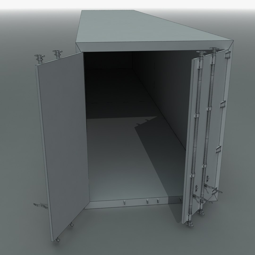 Ubc Cargo Container 3d Model