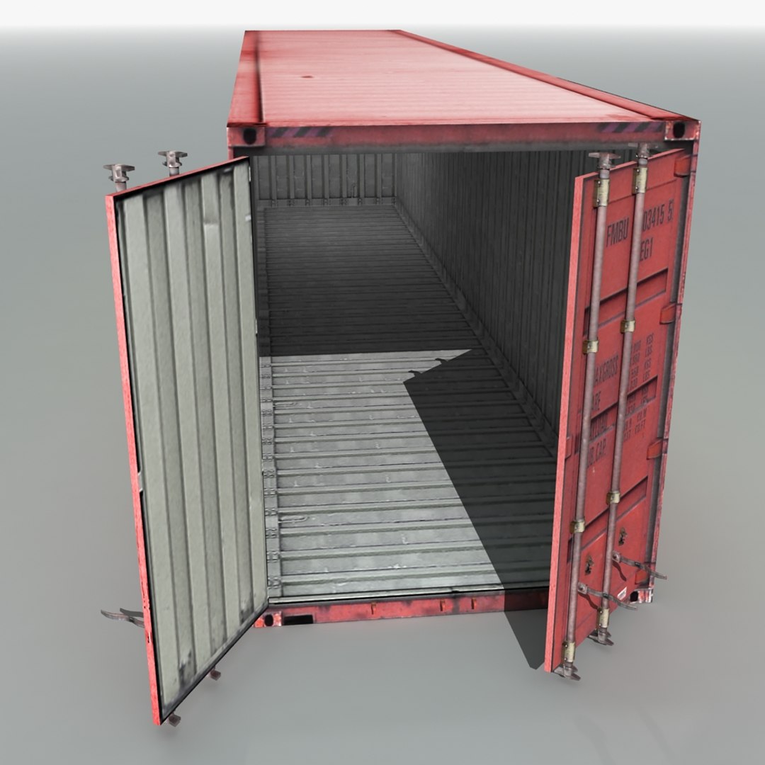 Ubc Cargo Container 3d Model