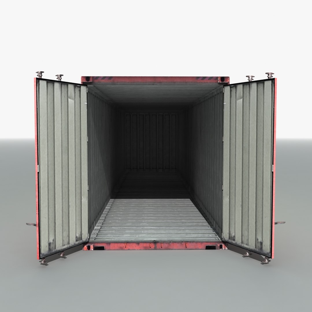 Ubc Cargo Container 3d Model