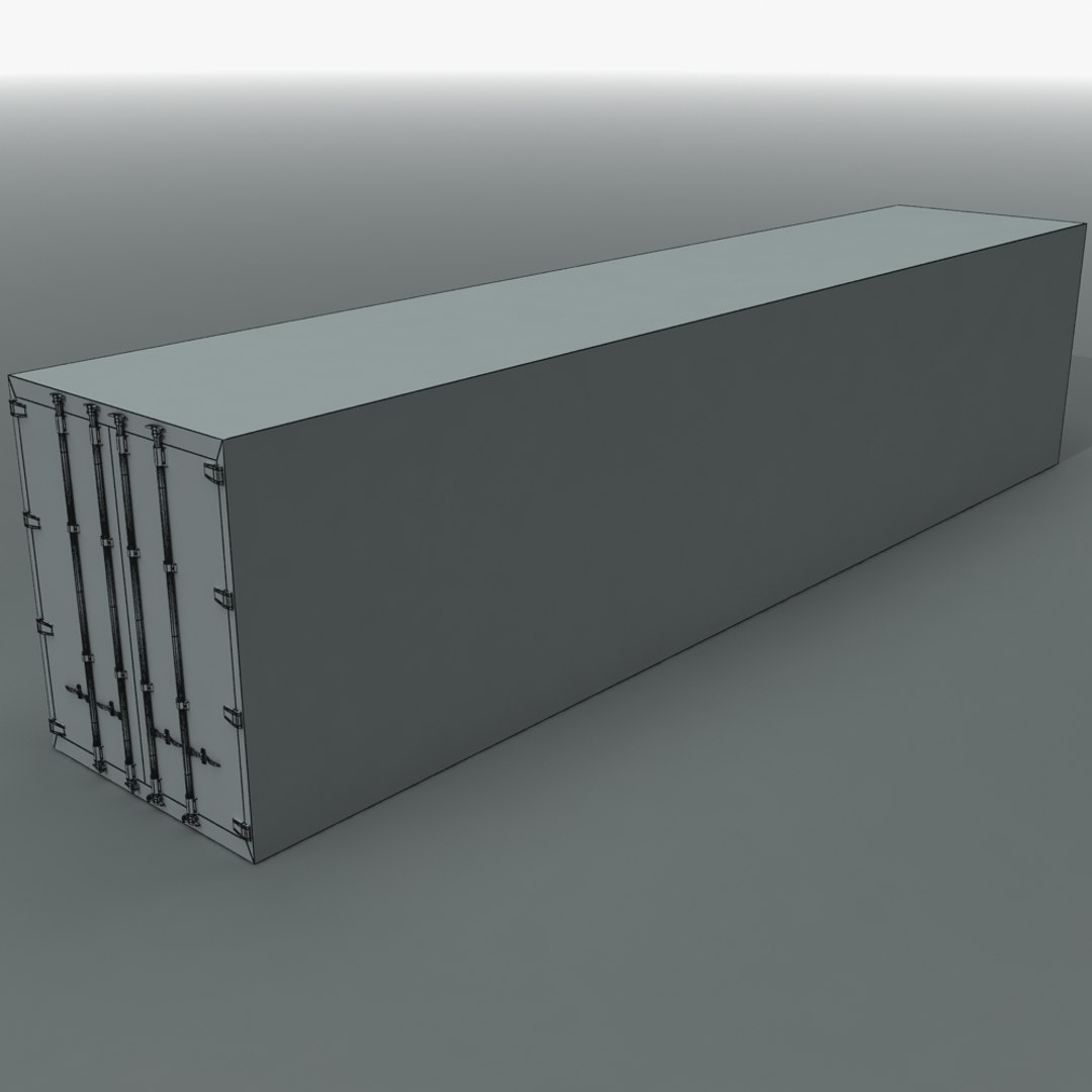 Ubc Cargo Container 3d Model