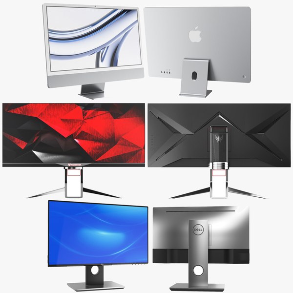 Computer Monitor 3D Models for Download | TurboSquid