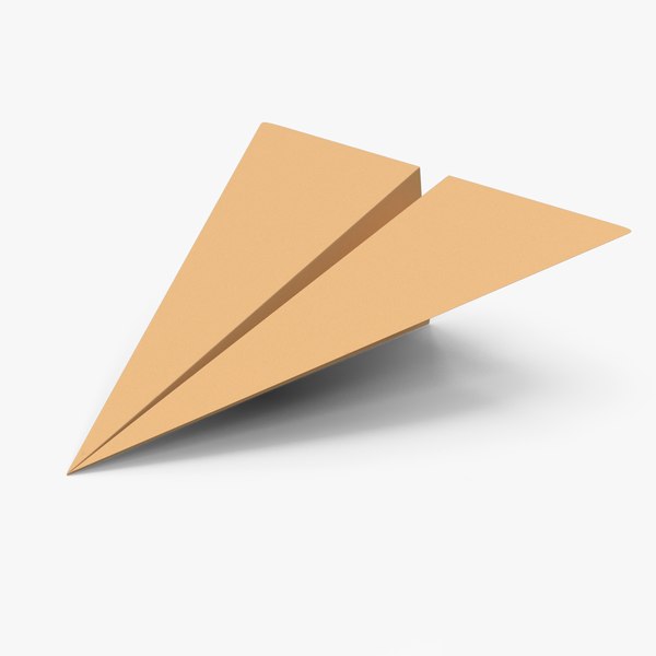 Paper Airplane 3D Models for Download | TurboSquid
