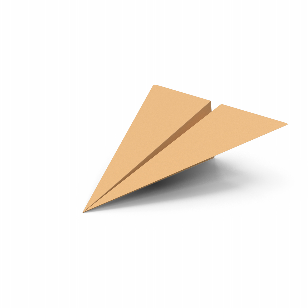 Papierflieger 3D-Modell - TurboSquid 1875723