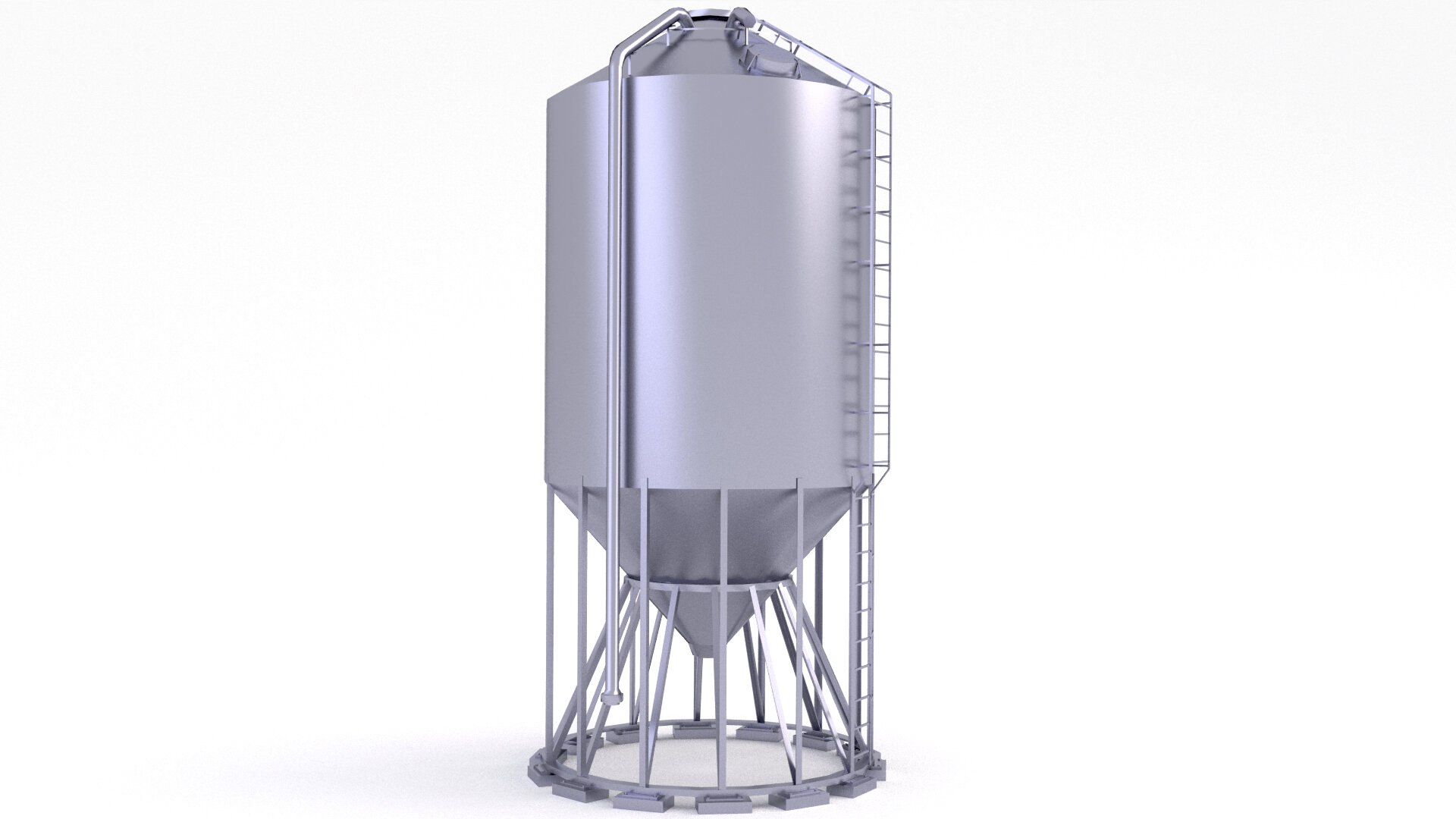 Silo 3D Model - TurboSquid 1525683