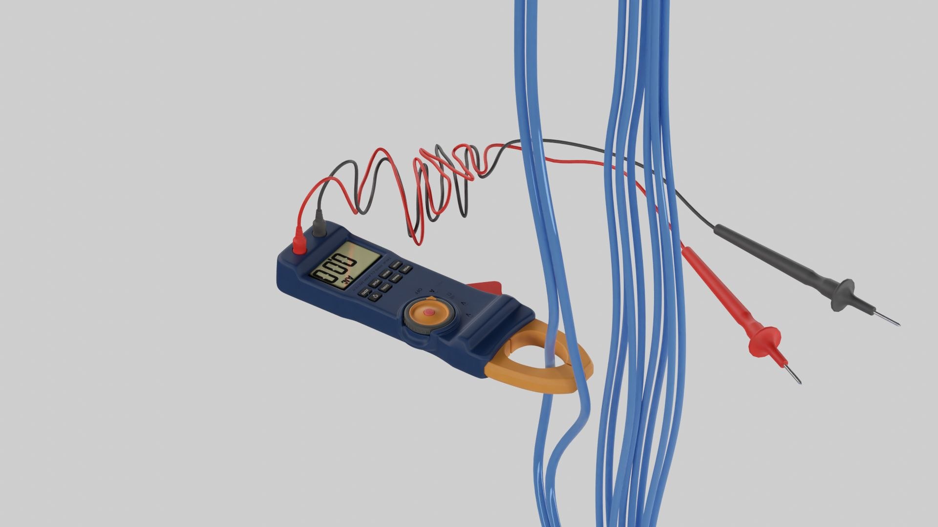 3D Multimeter Clamp - TurboSquid 1939764