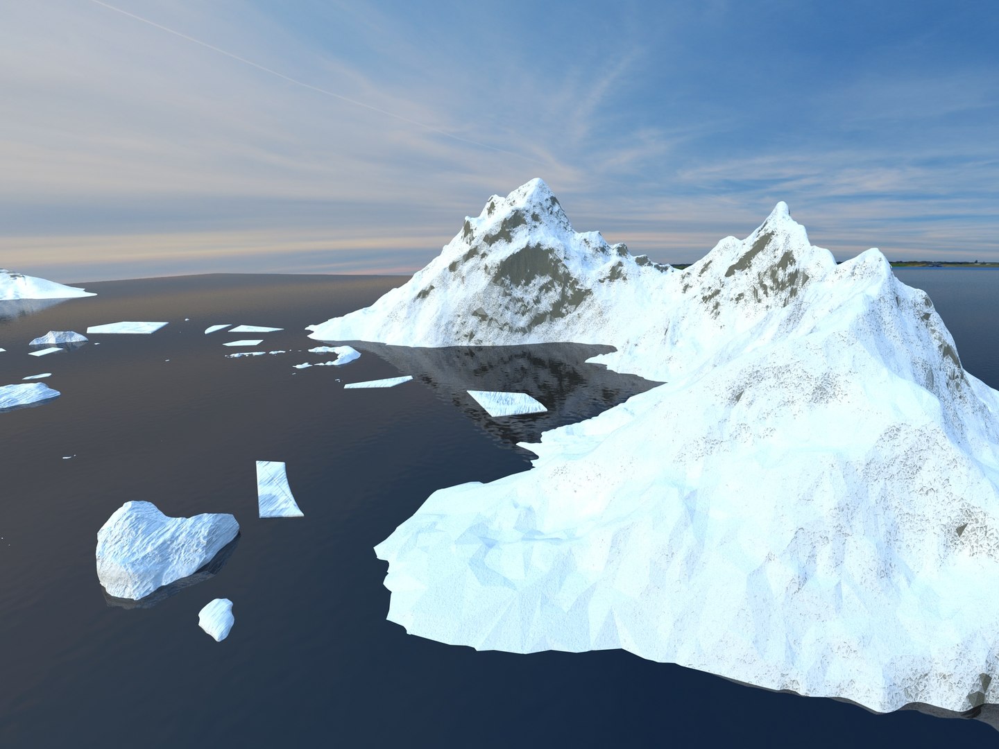 Iceberg 3D Model - TurboSquid 2028468