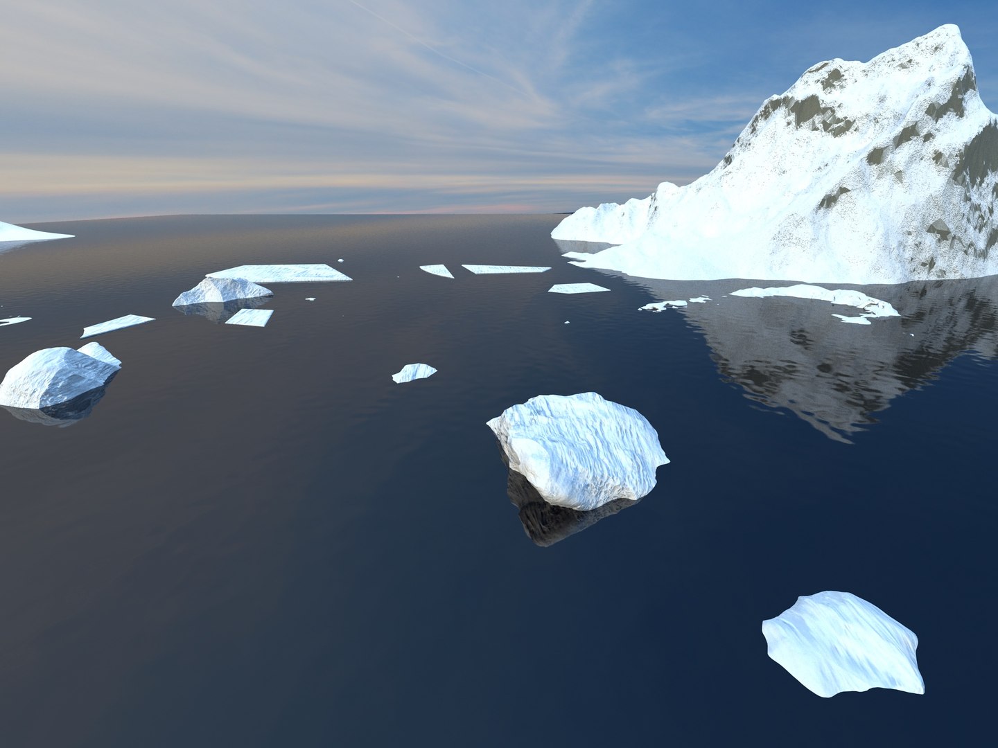 Iceberg 3D Model - TurboSquid 2028468