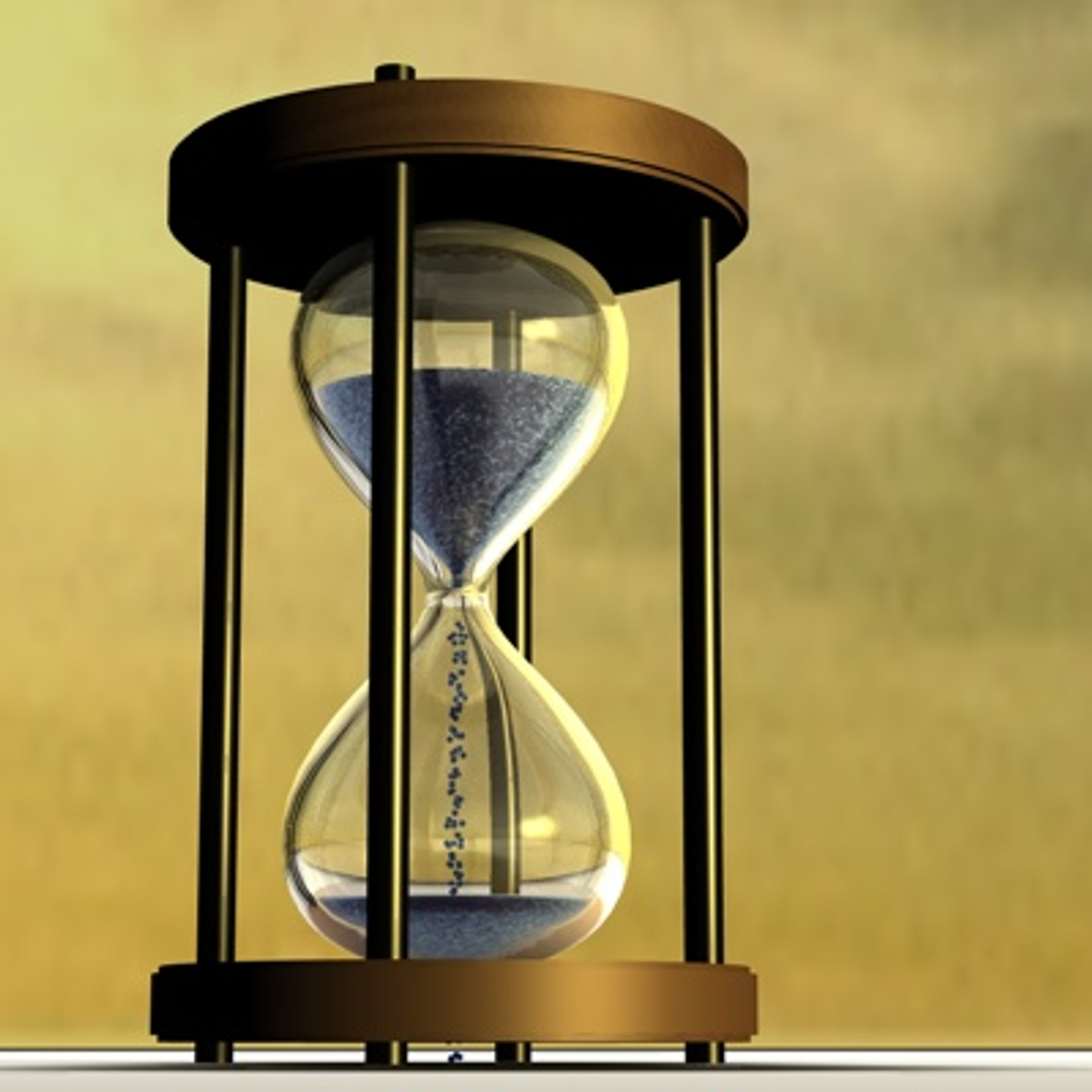 timeglass sand c4d