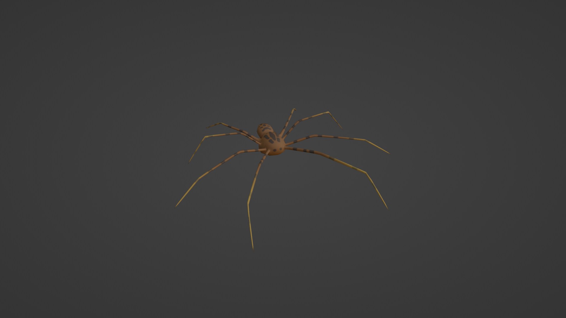 3D 3D TIGER SPIDER Model - TurboSquid 2252954