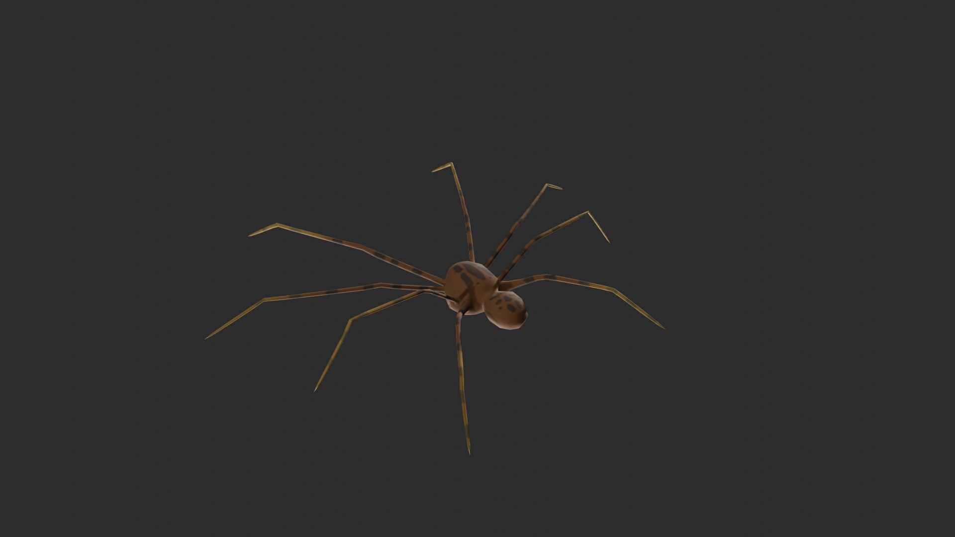 3D 3D TIGER SPIDER Model - TurboSquid 2252954